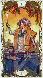 Tarotkaart "De Magiër" - Kaartlegging.nl